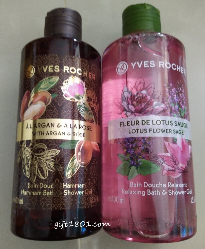 กิฟท์รีวิว Yves Rocher Bath and Shower Gel 16 กลิ่นค่ะ
