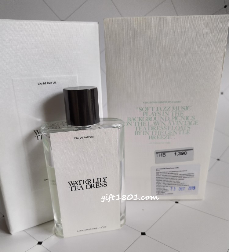 กิฟท์แกะกล่องกันกับ Zara Waterlily Tea Dress